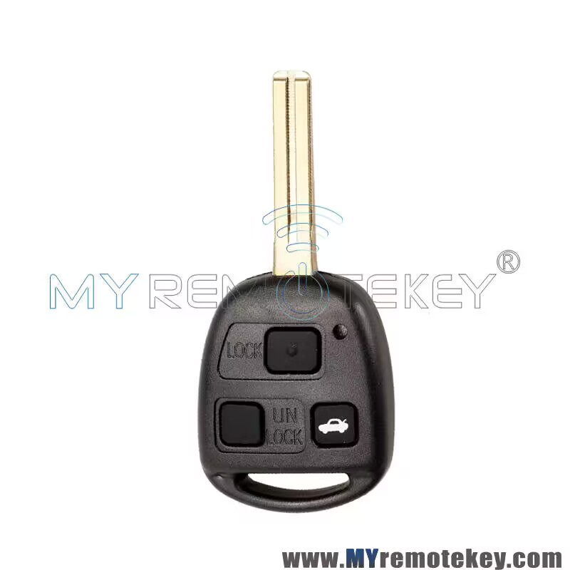 FCC HYQ12BBT Remote head key 3 button TOY48 short 314mhz No / 4C / 4D68 ...