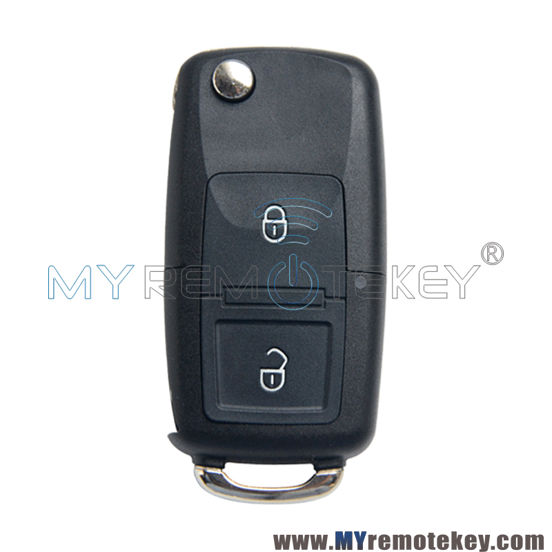Remote key 2 button 434Mhz for VW Golf Bora 2003 2004 P/N 1J0 959 753 ...