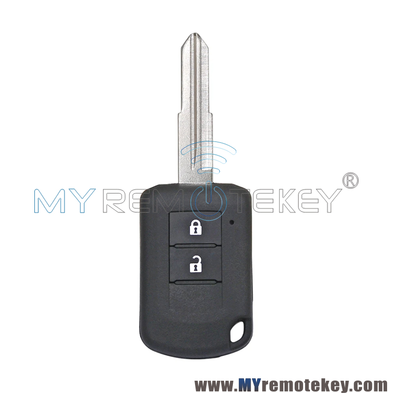 PN 6370B908 Remote key 2 button 433MHz ID46 chip MIT11 blade for ...