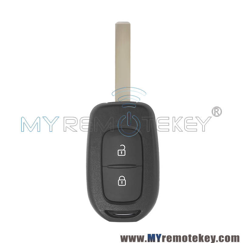 Remote Key 2 Button VA2 blade 433Mhz 4A Chip For Renault Lodgy Dokker ...