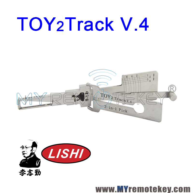 Genuine Lishi TOY2 Track v.4 2 in 1 Pick for Toyota Lexus