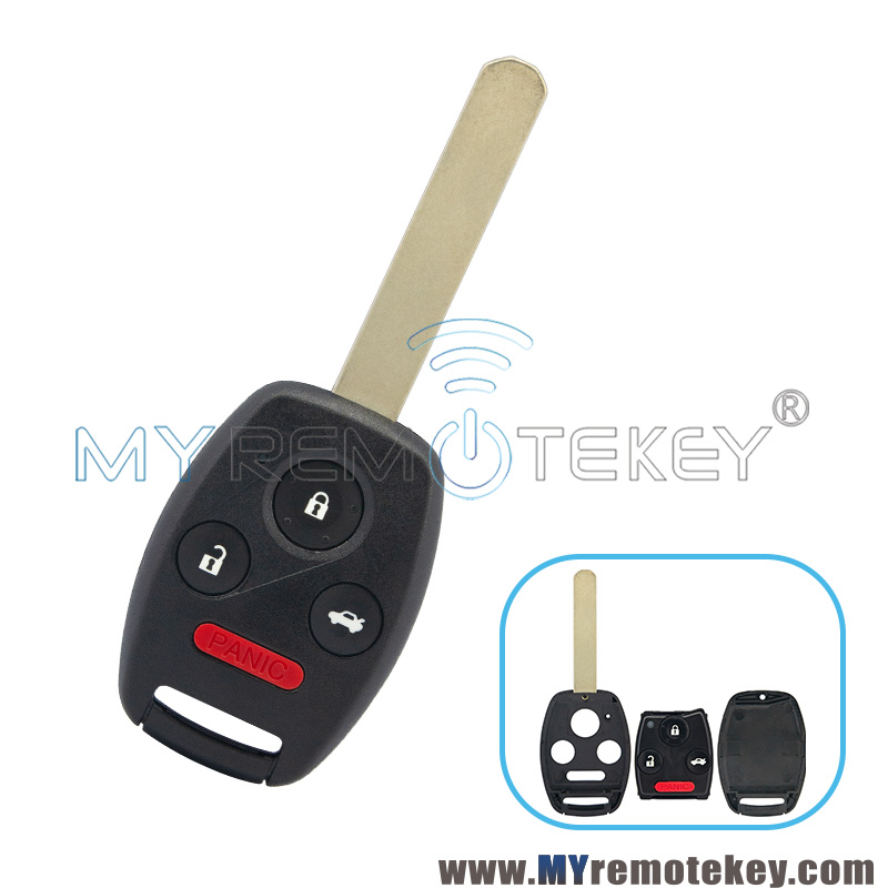 PN 35118-TR0-A00 remote key 4 button 313.8Mhz for Honda Civic 2012 2013 ...