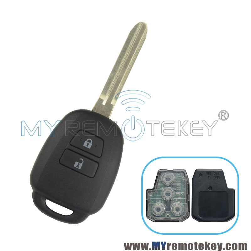 DENSO HYQ12BDM HYQ12BEL Remote head key 2 button 314.4Mhz G / H / NO ...