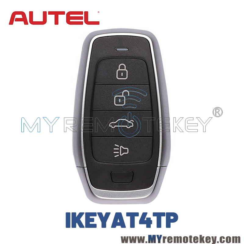 Autel MaxiIM iKey Universal Smart Key Standard Style 4 Button IKEY ...