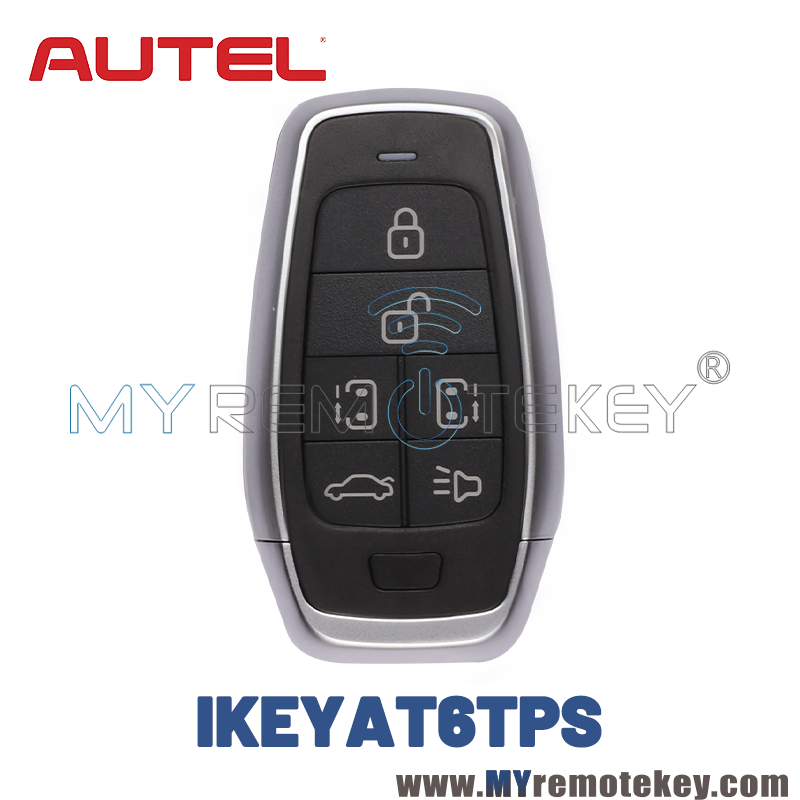 Autel MaxiIM iKey Universal Smart Key Standard Style 6 Button IKEY ...