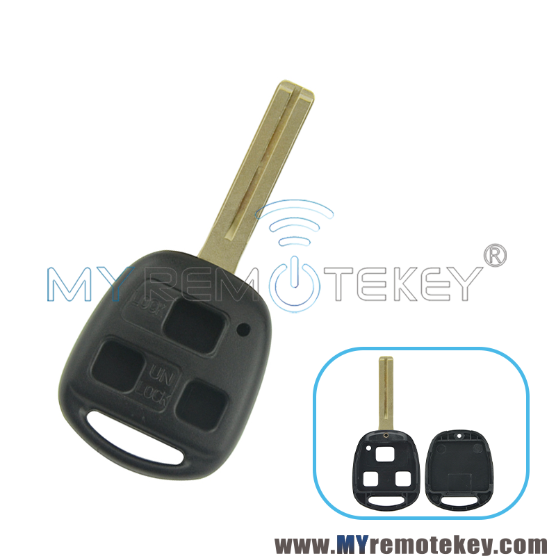 Remote key shell toy48 short for Lexus RX300 RX330 RX350 RX400H 1998 - 2003
