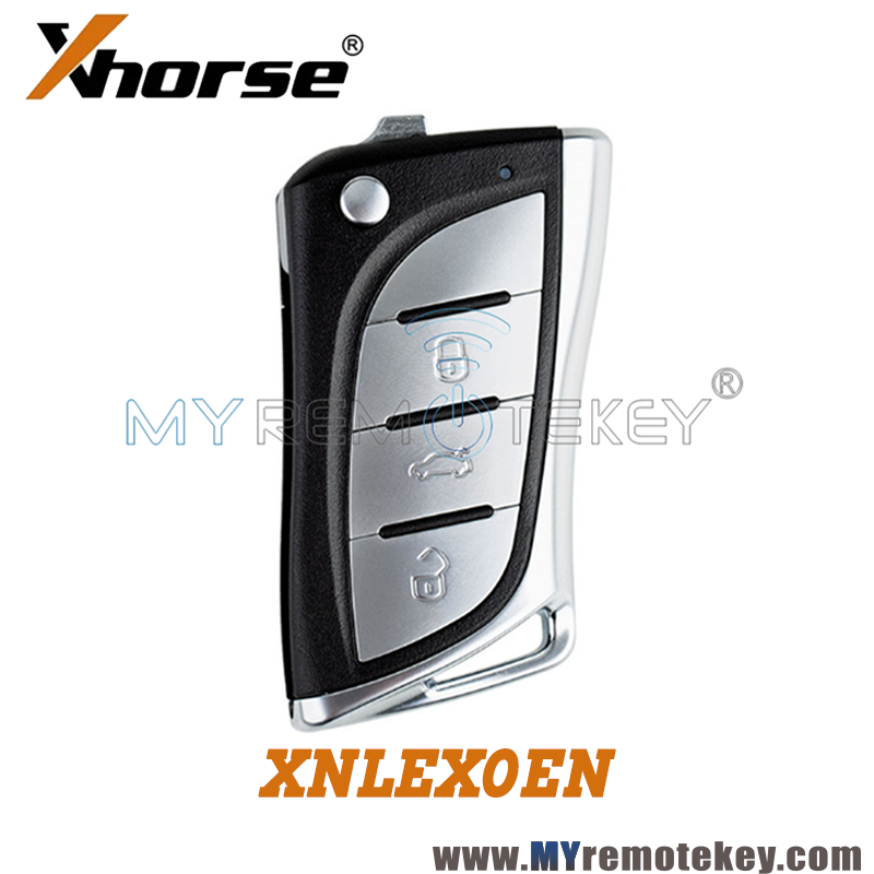 Xhorse XNLEX0EN Wireless Universal Flip Remote Key 3 Buttons Lexus ...