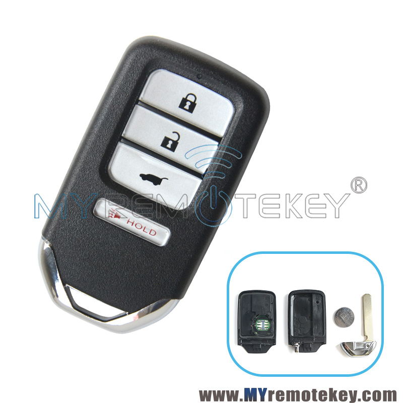 PN: 72147-T0A-A11 72147-T0A-A31 Smart Key 314 MHz 4 Button(Hatch) ID47 ...