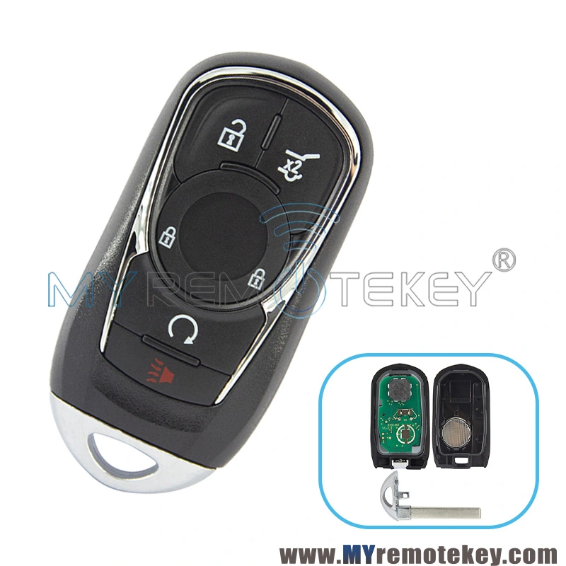FCC HYQ4AA 315mhz smart key 5 button HYQ4EA 433mhz ID46 chip for 2017 ...