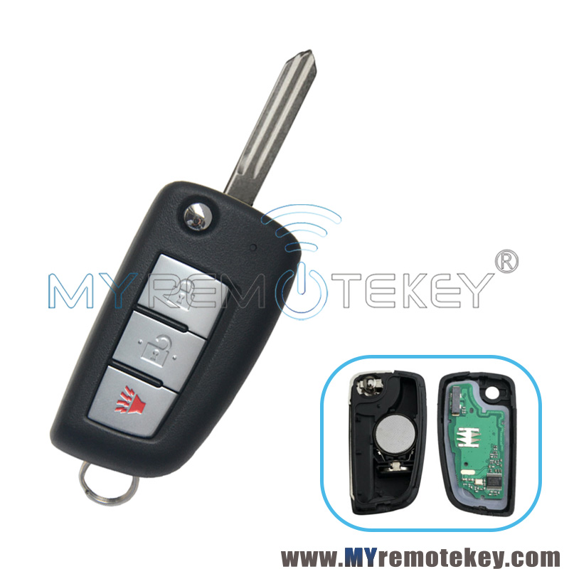 (434mhz) 28268-4BA1A H0561-4BA1A CWTWB1G767 4A chip flip remote key for ...
