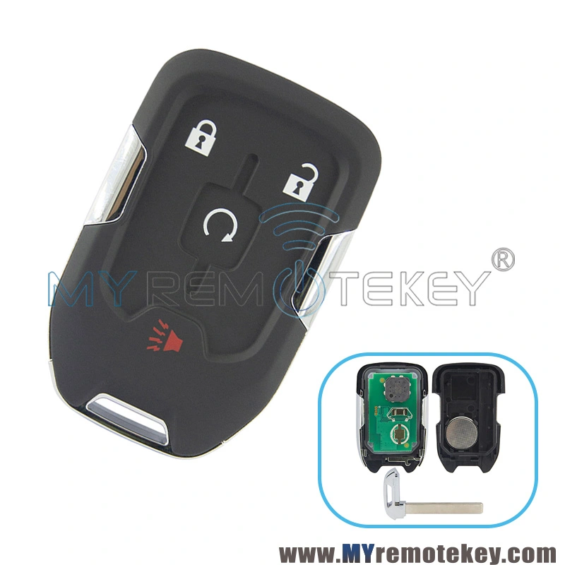 FCC HYQ1AA 315mhz Smart key HYQ1EA 433mhz ID46 chip 4 button for GMC ...