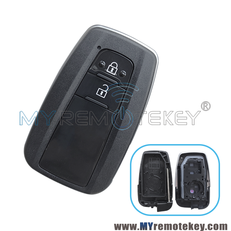 FCC B2U2K2R Smart key case 2 button for Toyota Corolla 2018-2022 PN ...
