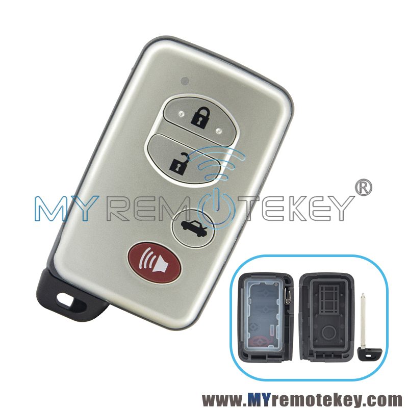 FCC HYQ14AAB Smart key case 4 button for Toyota Corolla Camry Avalon ...