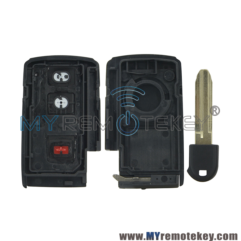 FCC MOZB31EG smart key case 3 buttton for Toyota Prius 2004-2009 PN ...