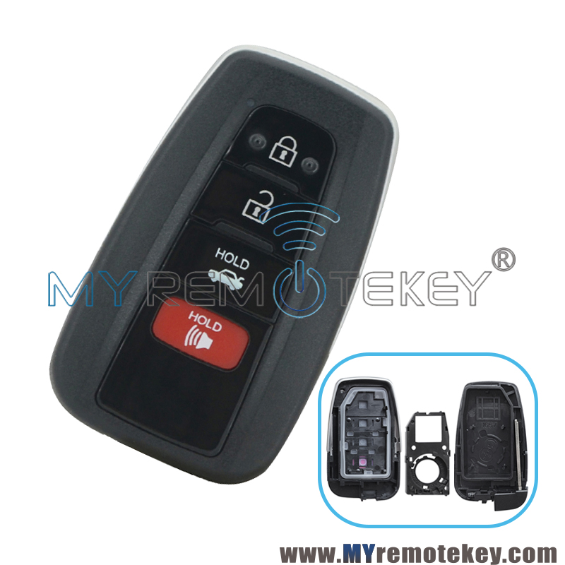FCC HYQ14FBC Smart key shell 4 button for Toyota Camry 2018 2019 2020