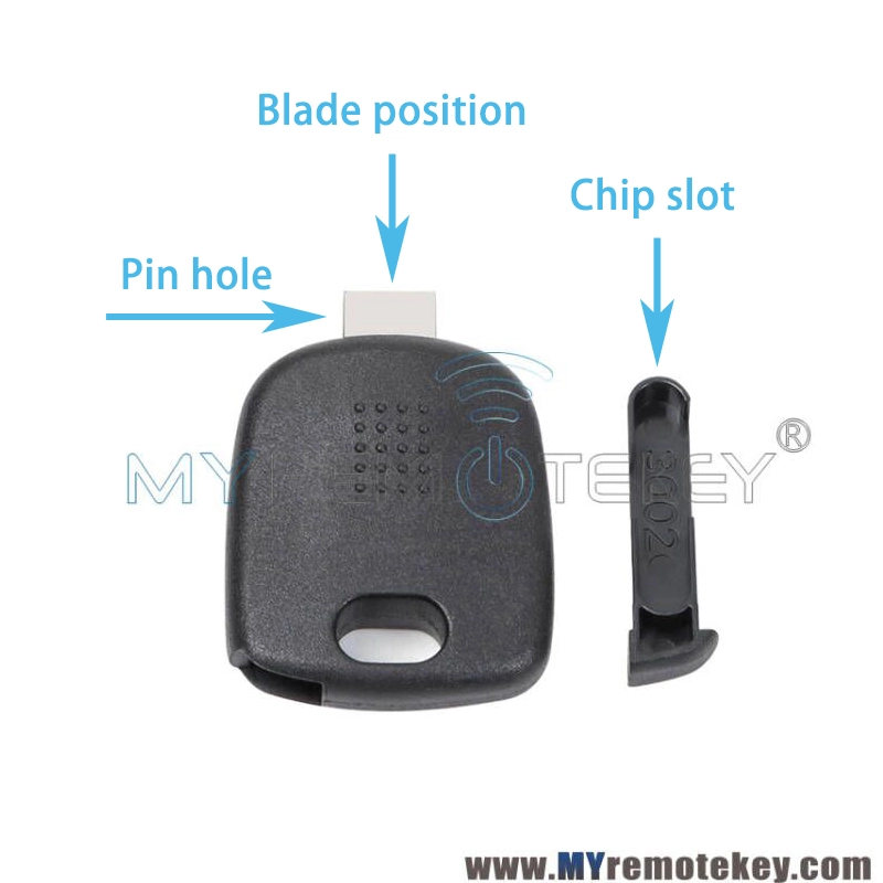 Universal Transponder Key Shell for KEYDIY /Xhorse Universal Key Blades ...