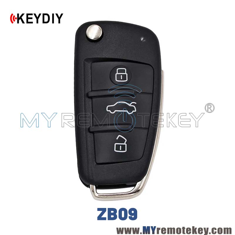 KEYDIY Universal KD Remote Key ZB Series Remote Control 3 Button ZB09 ...