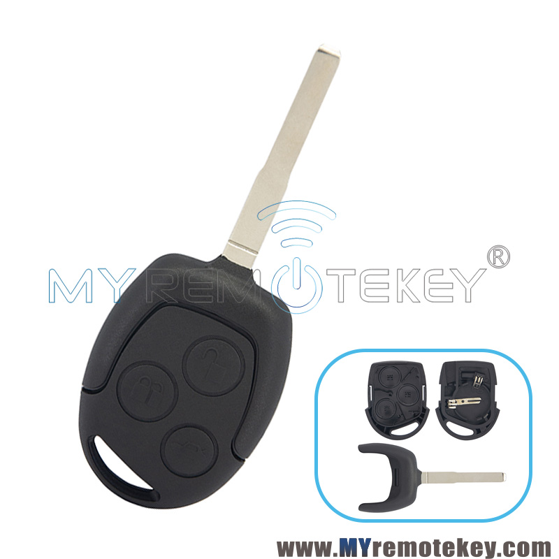 Remote car key shell case for Ford Focus C-Max S-Max Connect Fiesta ...
