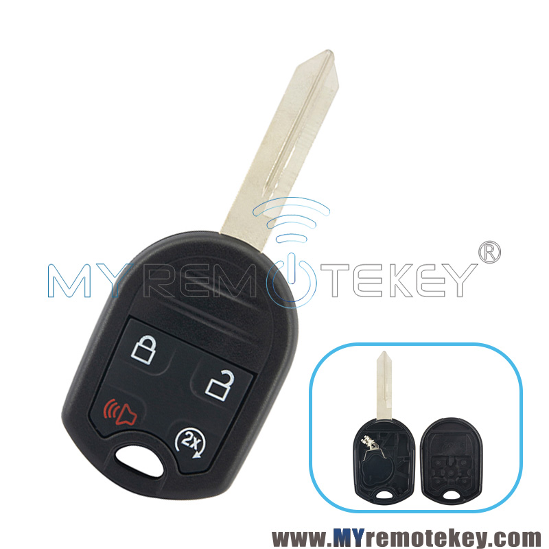 FCC CWTWB1U793 Remote Head Key shell 4 Button for 2009-2017 Ford ...