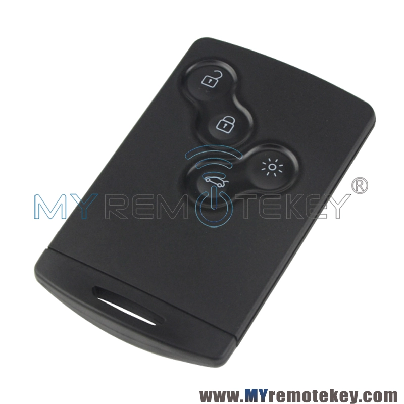 Smart key card shell case for Renault Clio / Laguna III Megane III ...