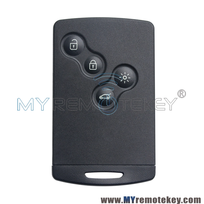 Smart key card shell case for Renault Clio / Laguna III Megane III ...