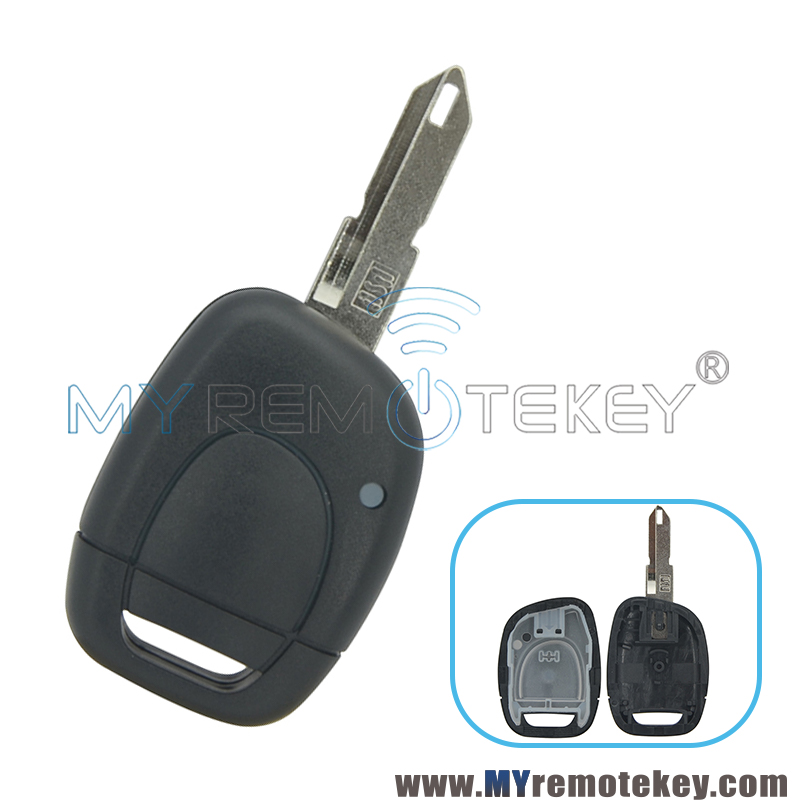 Remote key case shell NE72 for Renault 1 button CLIO KANGOO 2001-2008