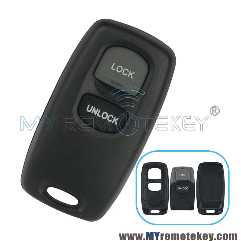 Remote fob case 2 button for Mazda 3