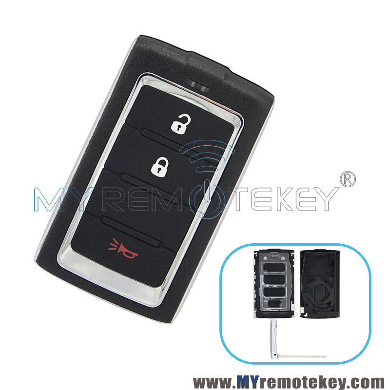 FCC M3NWXF0B1 smart key case 3 button for Jeep Wagoneer 2021 P/N ...
