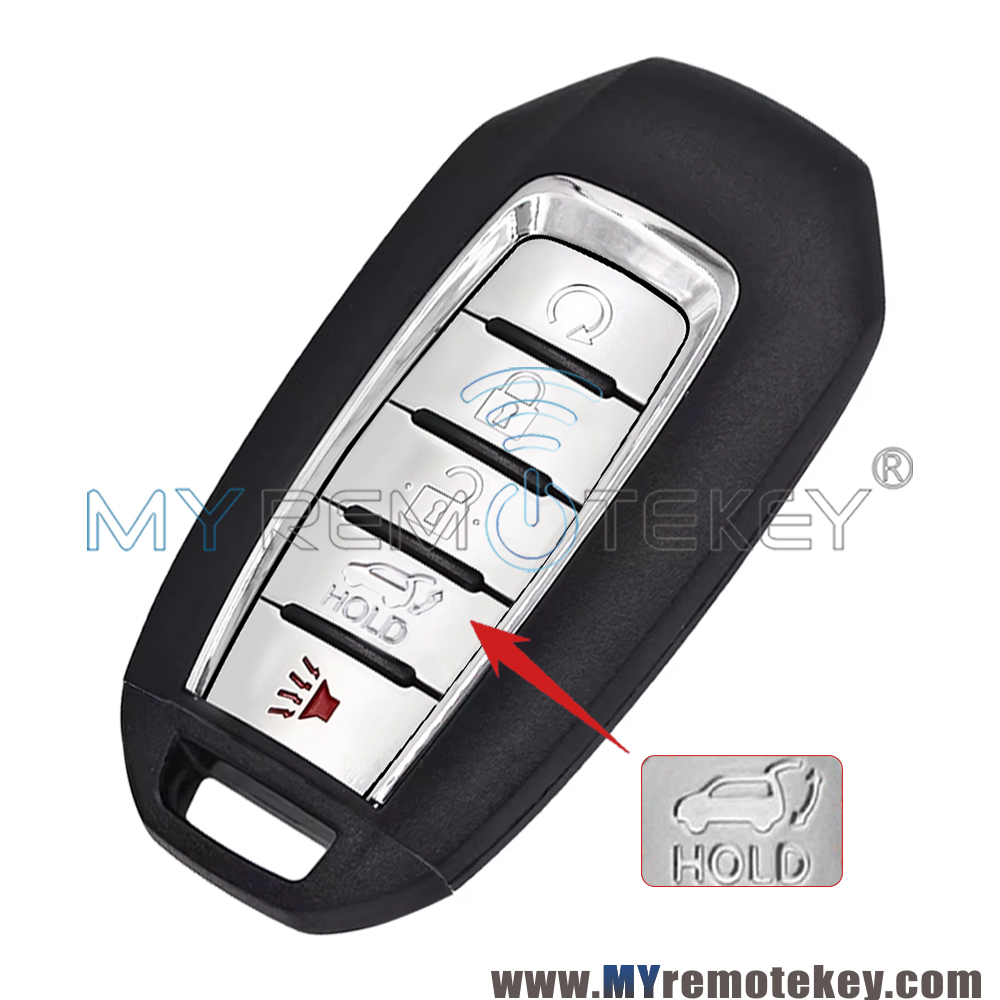 (434mhz) S180144719 285E3-6SA7B KR5TXN1 4A chip smart key for Infiniti ...