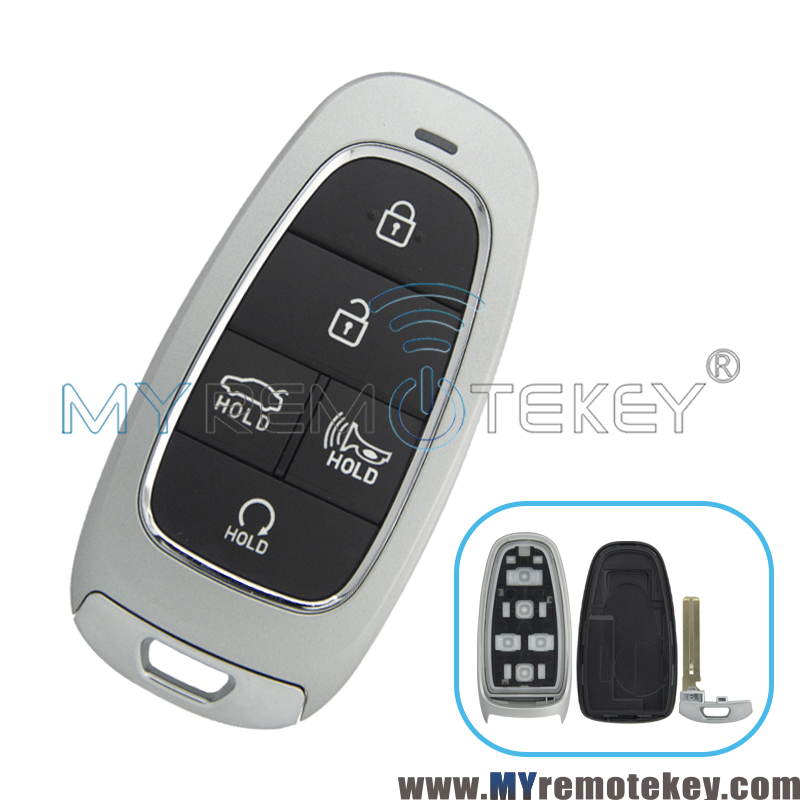 PN 95440-L1060 Smart Key case 5 button for 2019-2021 Hyundai Sonata FCC ...