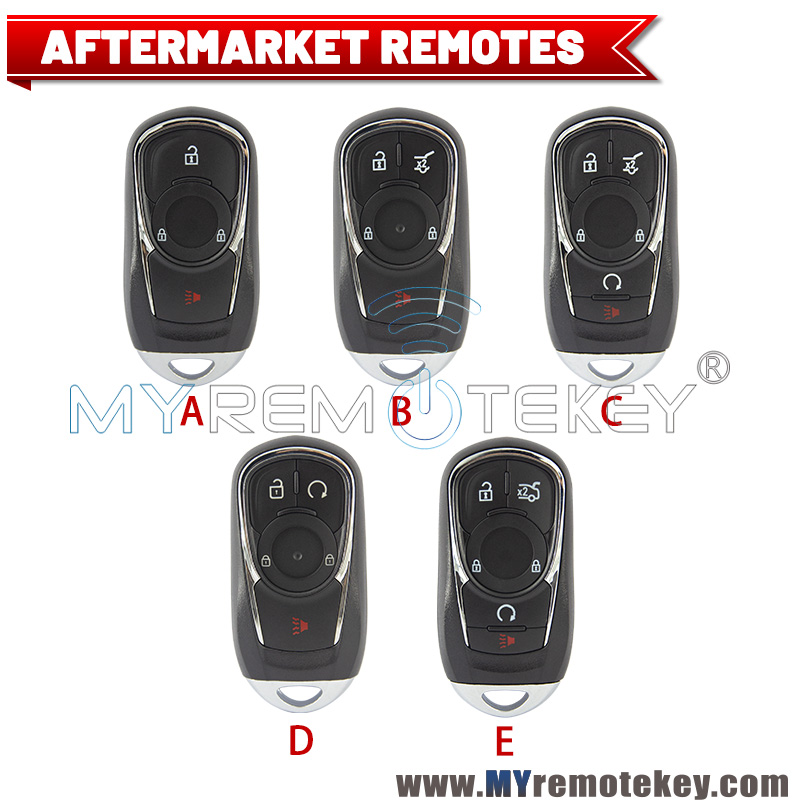 HYQ4AA 315MHZ /HYQ4EA 433MHZ Aftermarket Smart Key 3 / 4 / 5 Button ...