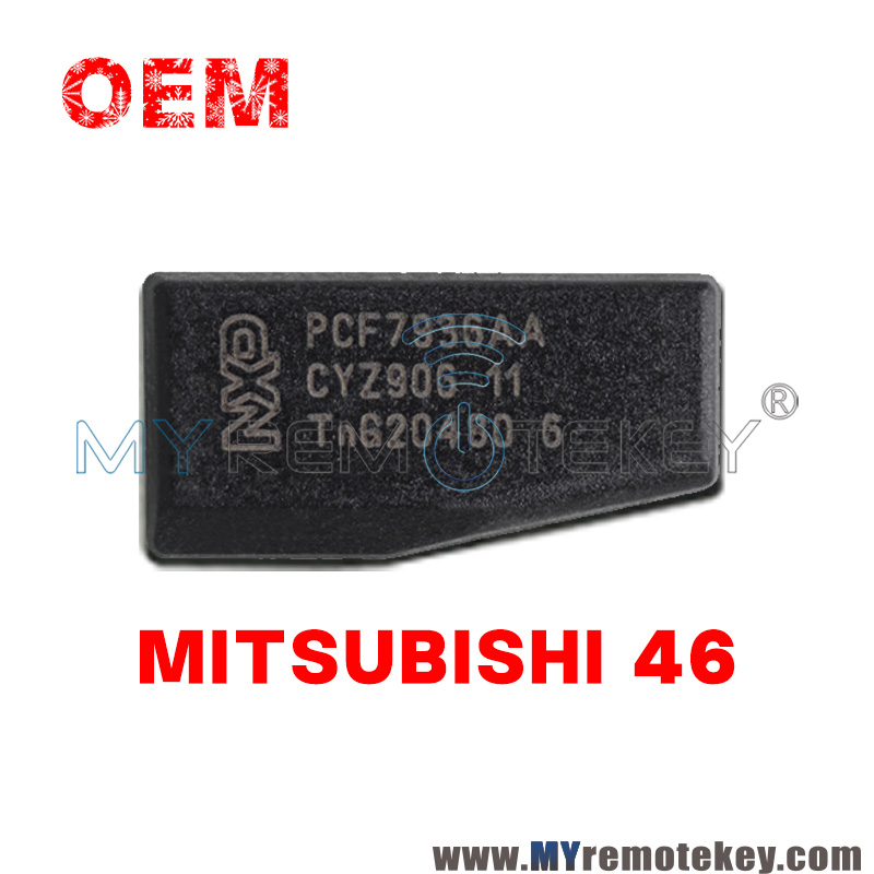 Original ID46 Crypto Transponder Chip Carbon PCF7936A For Mitsubishi