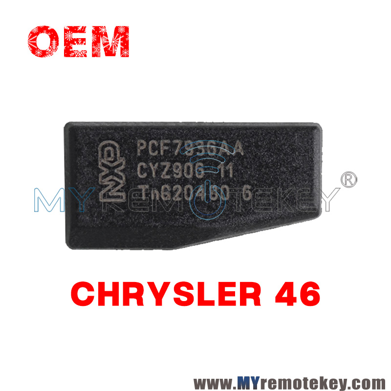 Original Chrysler46 Crypto carbon transponder chip