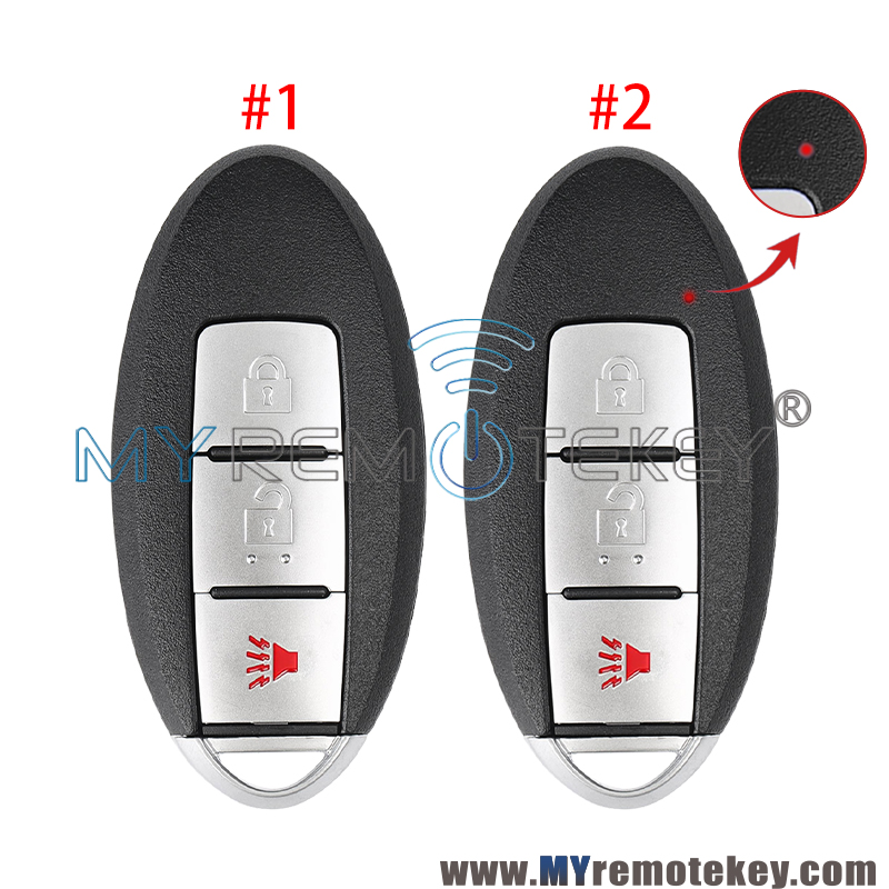 FCC KR5S180144014 smart key case 3 button for Nissan Pathfinder 2013-2018