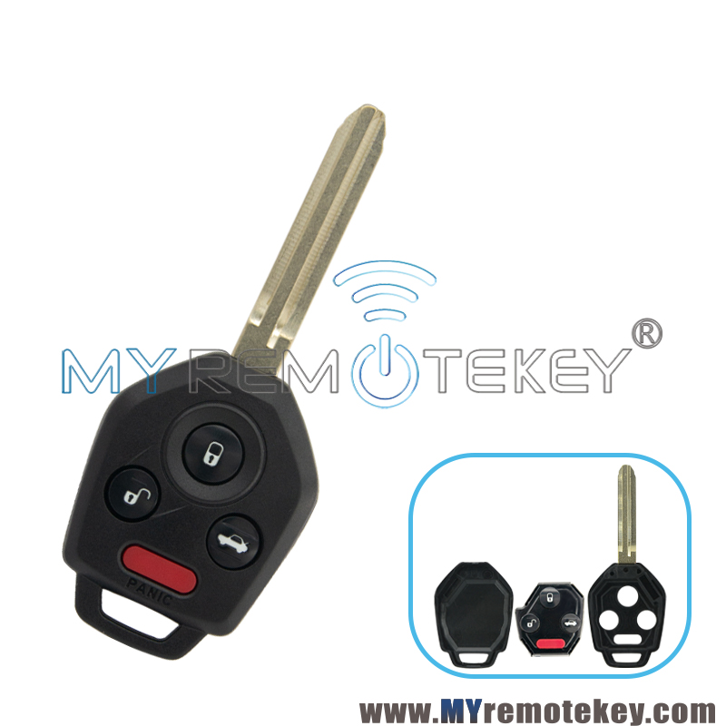 PN 57497-AL27A Remote key 4 button (Trunk) G chip 434mhz TOY43R B110 ...