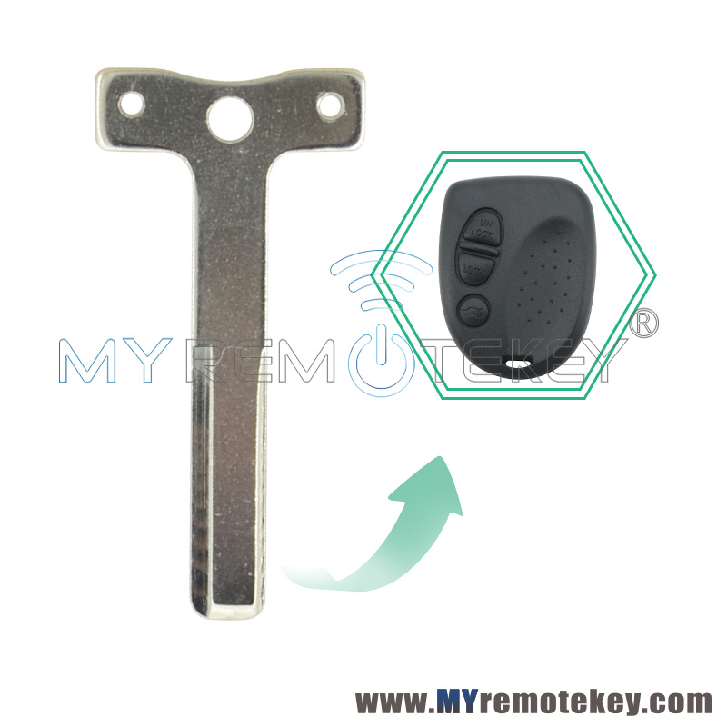 Remote key blade Chevrolet Lumina Holden Commodore VX-VZ-VY