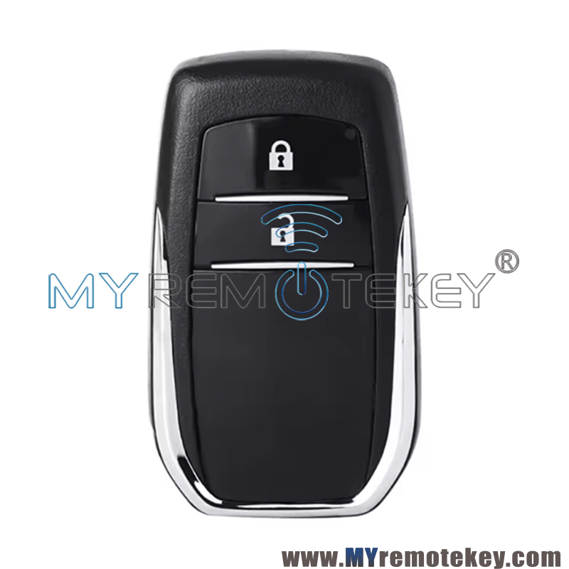 Smart key SHELL FCC BM1ET B3U2K2L 2 button for Toyota HILUX FORTUNER