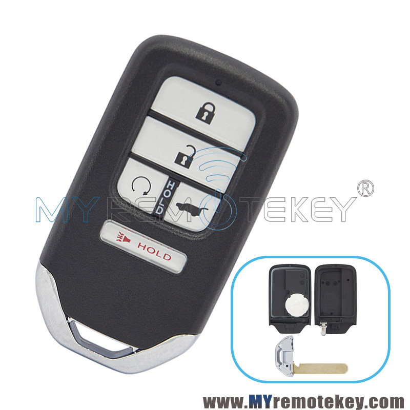 PN: 72147-TG7-A61 Smart Key 5-Button(Hatch) 433 MHz 47 Chip For 2019 ...
