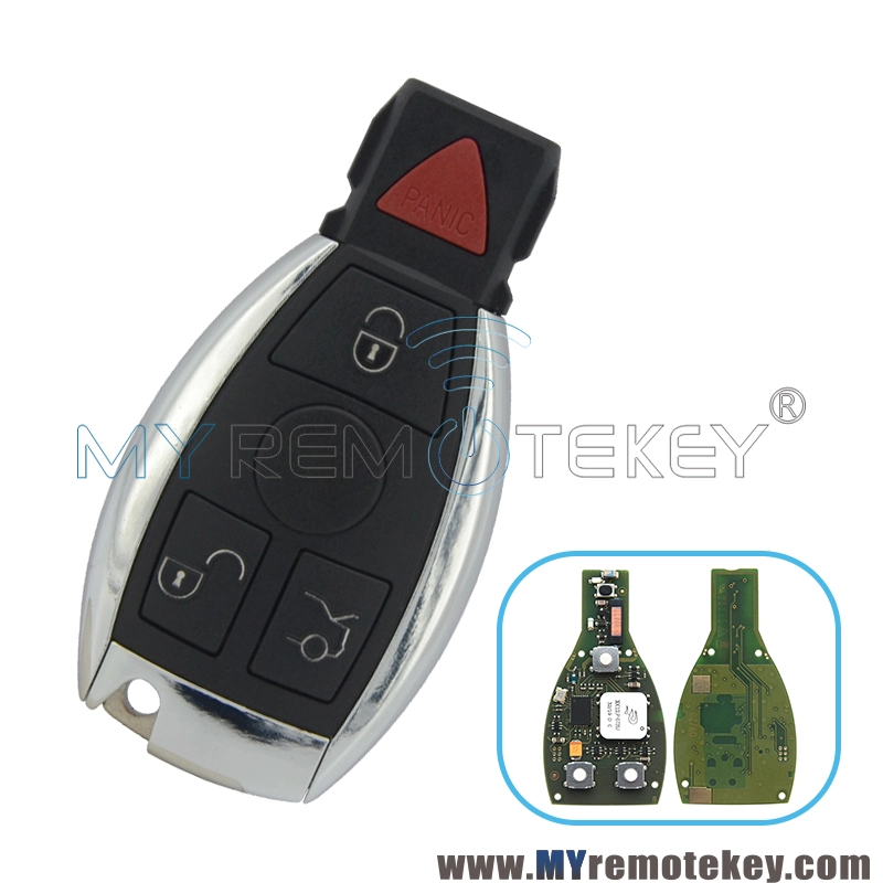 Keyless Go VVDI BE KEY FBS3 Smart key 3 button with panic 315mhz for ...