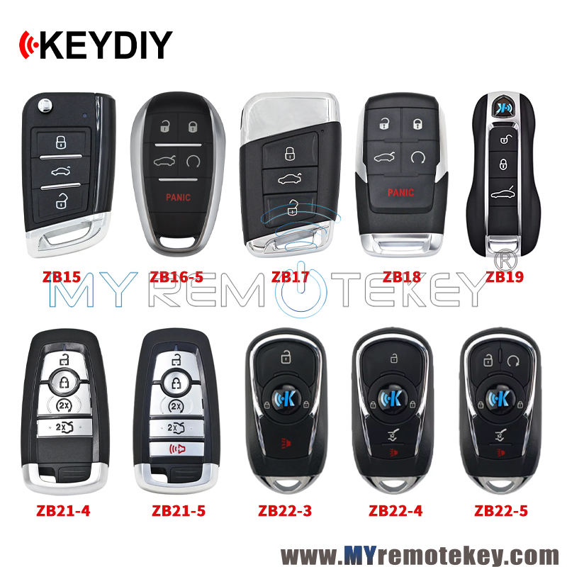 KEYDIY KD ZB Series Smart Keys Universal Remotes for KD-X2 KD-MAX