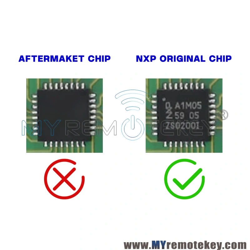 FCC HYQ4ES Smart key 3 button 433mhz NXP Original ID46 for 2021-2023 ...