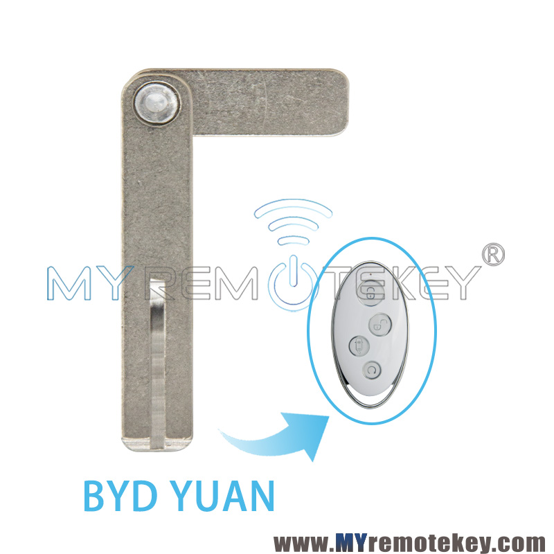 Emergency Key Blade for BYD YUAN