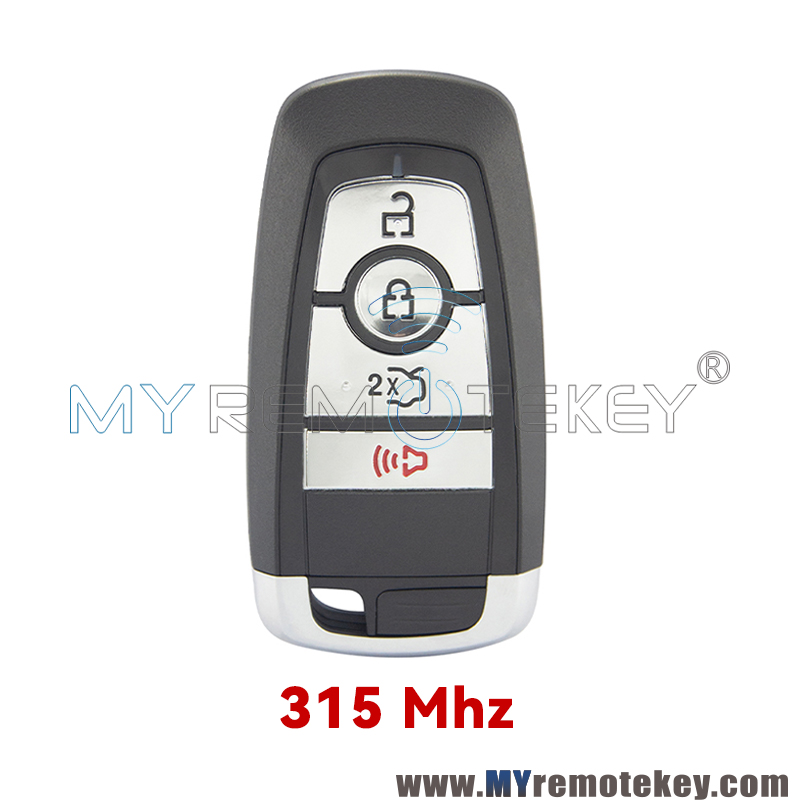 FCC M3N-A2C93142300 smart key 4 button 315MHZ for 2017-2022 Ford Edge ...