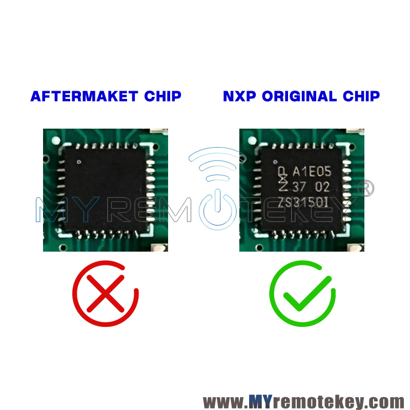 FCC A2C93142600 smart key 4 button 902MHZ ID49 chip NCF2951F for 2017 ...