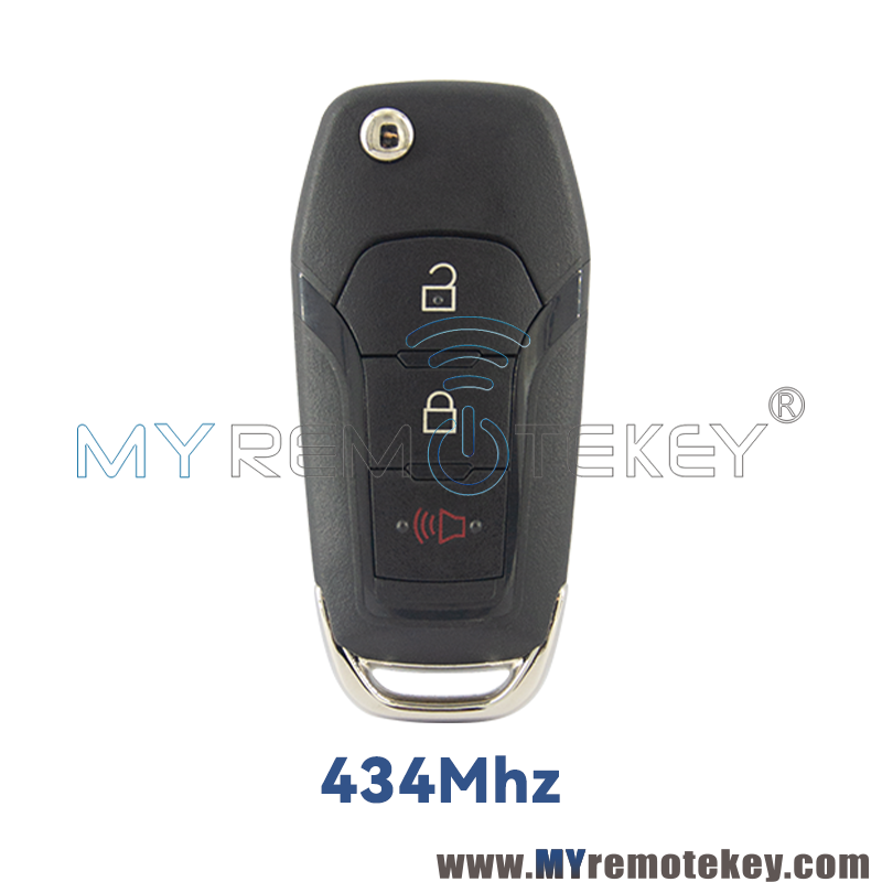FCC N5F-A08TBLP Flip Remote key 3 button 434Mhz for 2023 Ford F-250 F ...