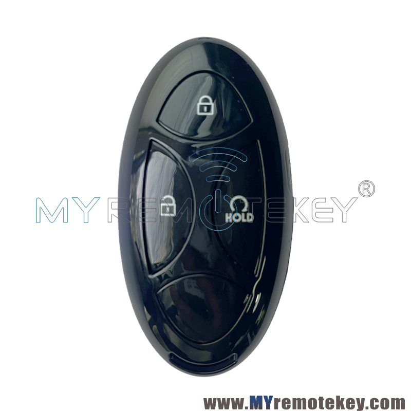 Smart Key Shell 4 Button For 2024-2025 Hyundai Ioniq FCC TQ8-FOB-4F89U44