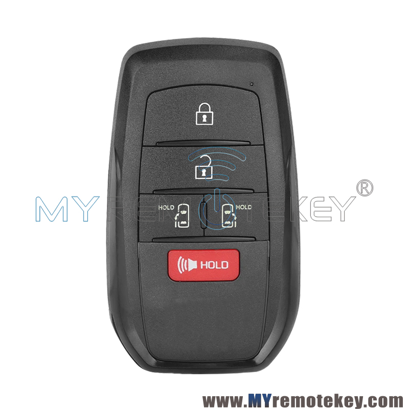 Xhorse Type Smart Key Shell 5 Button for XSTO20EN 2021-2022 Toyota ...