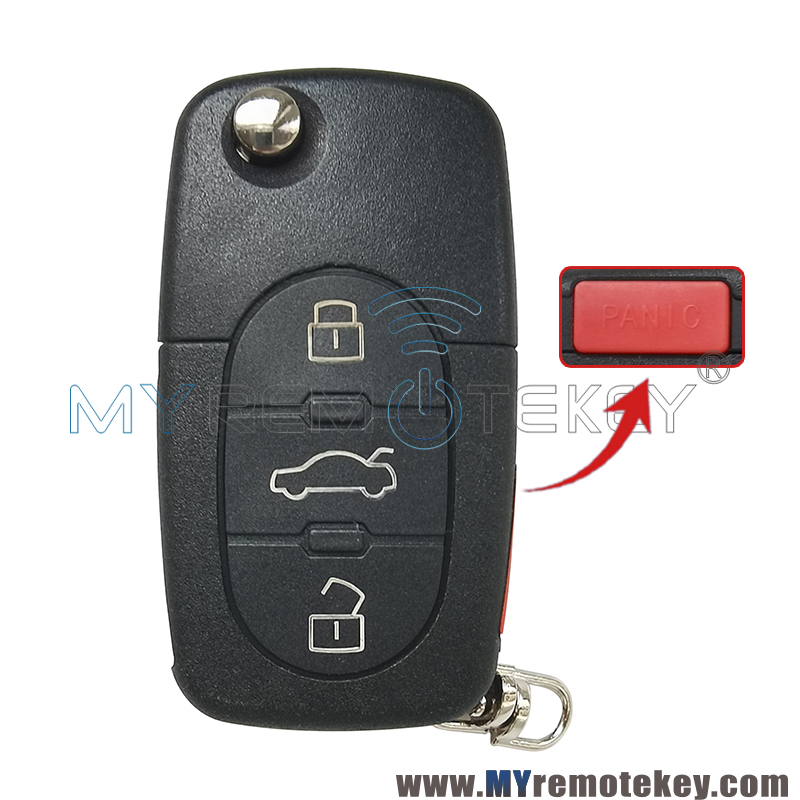 FCC MYT8Z0837231 Flip Remote Key 4 button 315MHZ MEGAMOS 48 for 2002 ...