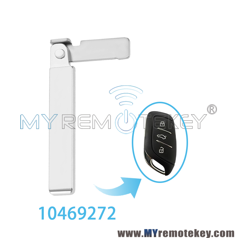 PN:10469272 Emergency Key Blade for 2015-2019 MG ZS MG4 MG5 Roewe RX3 RX5