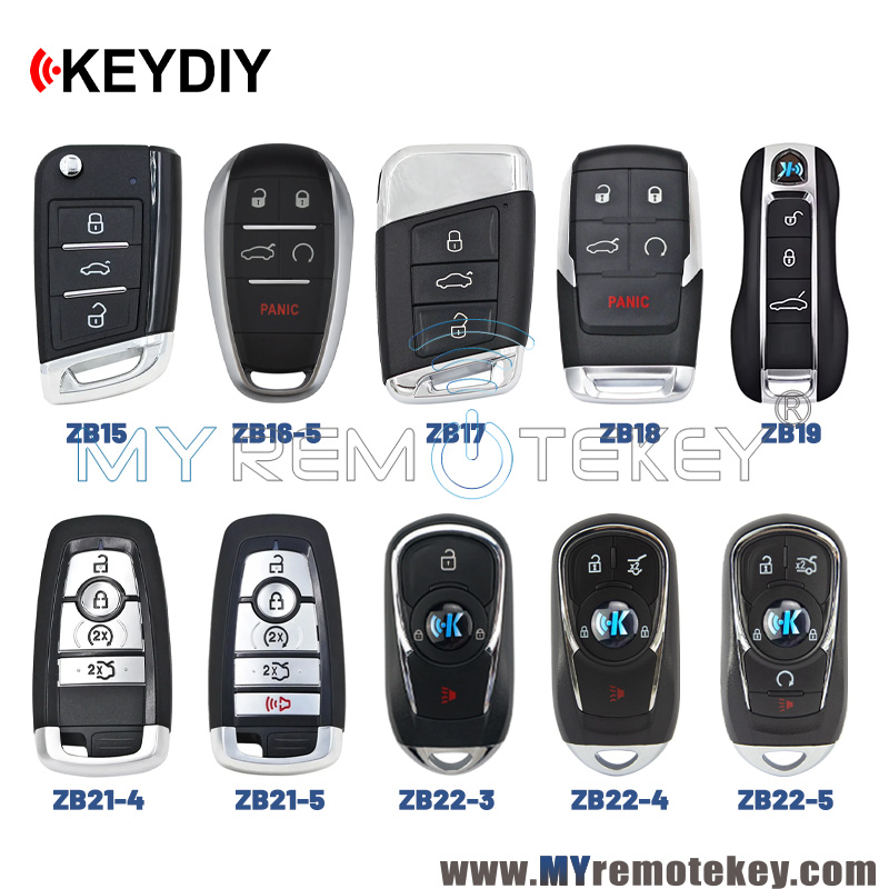 KEYDIY KD ZB Series Smart Keys Universal Remotes for KD-X2 KD-MAX